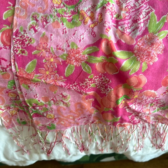 Lilly Pulitzer | Accessories | Lilly Pulitzer Georgia Print Scarf ...